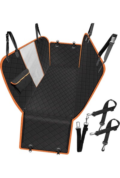 MBW Evcil Hayvanlar İçin Arka Koltuk Kılıfı - Siyah (Yurt Dışından) MBW Evcil Hayvanlar İçin Arka Koltuk Kılıfı - Siyah (Yurt Dışından)