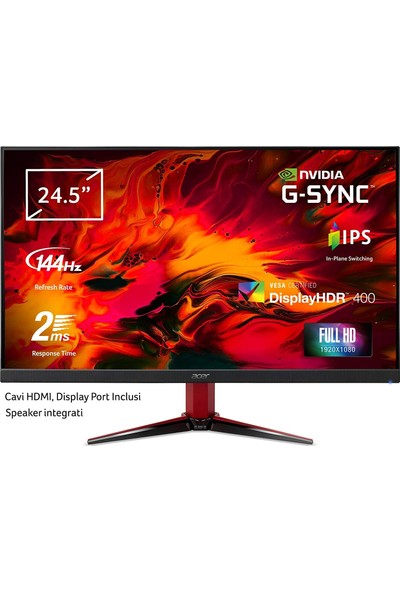 Acer Nitro VG252QPbmiipx 24.5 Acer Nitro VG252QPbmiipx 24.5