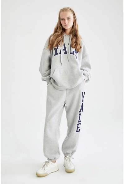DeFacto Yale University Lisanslı Jogger Eşofman Altı W1228AZ21WN