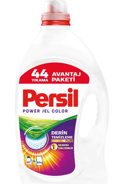 Persil Jel Sıvı Çamaşır Deterjanı Renkli 44 Yıkama Persil Jel Sıvı Çamaşır Deterjanı Renkli 44 Yıkama