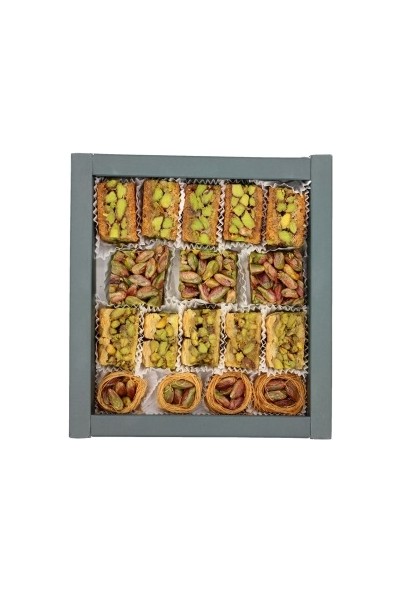 ANTEP PAZARI Antep Fıstıklı Karışık Kadayıf Tatlısı