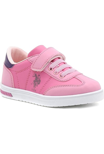 U.S. Polo Assn. Glock 1pr Pembe Kız Çocuk Sneaker U.S. Polo Assn. Glock 1pr Pembe Kız Çocuk Sneaker