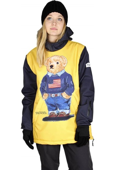 Snowsea Teddy Sarı Snowboard ve Kayak Montu