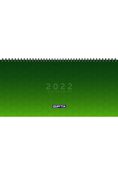 Gıpta Parc 2022 506-PXK Masa Takvimi 16 x 33 cm Yeşil Gıpta Parc 2022 506-PXK Masa Takvimi 16 x 33 cm Yeşil