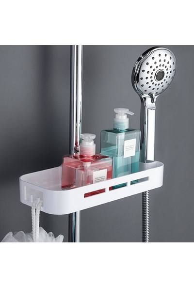 Tuğra Ticaret Banyo Duş Organizer Plastik Sabunluk Banyo Rafı Tuğra Ticaret Banyo Duş Organizer Plastik Sabunluk Banyo Rafı