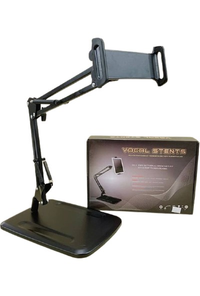 Vertech 6 11'' Flexible Sıkıştırmalı Metal Masaüstü Telefon ve Tablet Tutucu Vertech 6 11'' Flexible Sıkıştırmalı Metal Masaüstü Telefon ve Tablet Tutucu