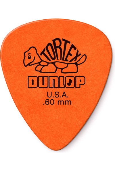 Jim Dunlop Tortex Standard .60 mm (Turuncu) - 1 Adet Pena Jim Dunlop Tortex Standard .60 mm (Turuncu) - 1 Adet Pena