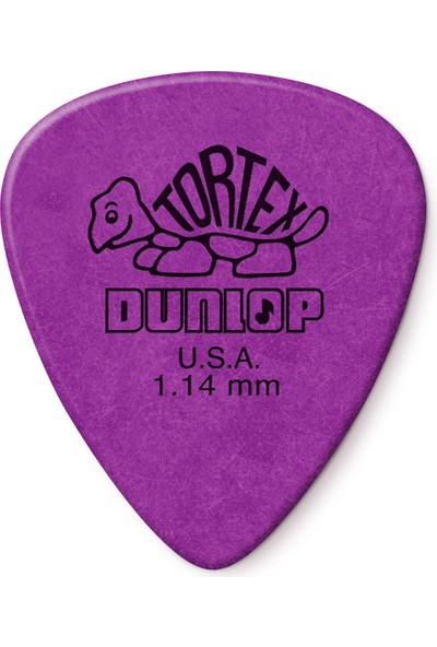 Jim Dunlop Tortex Standard 1.14 mm (Mor) - 1 Adet Pena Jim Dunlop Tortex Standard 1.14 mm (Mor) - 1 Adet Pena