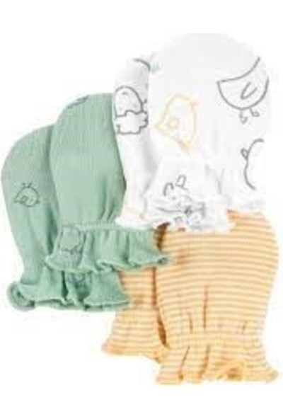 Carter's Layette Bebek 3'lü Eldiven Carter's Layette Bebek 3'lü Eldiven