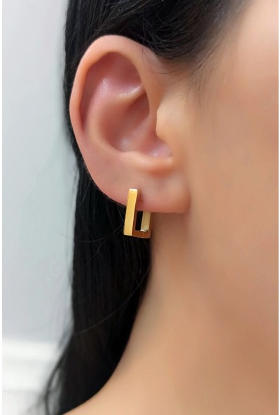 ÇLK Accessories Çelik Kare Figür Küpe TRKÜPE3956 B33003 ÇLK Accessories Çelik Kare Figür Küpe TRKÜPE3956 B33003