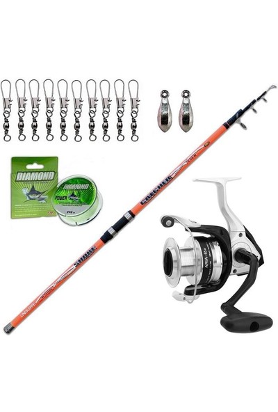Okuma Aria 65 Lineaeffe Shore Catcher 390CM 200GR Surf Olta Takımı Seti Okuma Aria 65 Lineaeffe Shore Catcher 390CM 200GR Surf Olta Takımı Seti