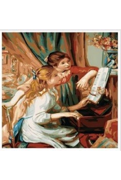 Art Liva Sayılarla Boyama Hobi Seti Tuvalli 40X50 cm Piyano Art Liva Sayılarla Boyama Hobi Seti Tuvalli 40X50 cm Piyano