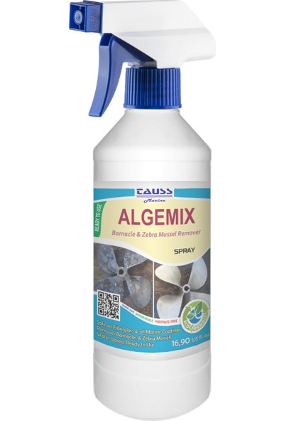 Tauss Marine Algemıx / Spray (K. Hazır Yosun & Midye Sökücü) 500 ml