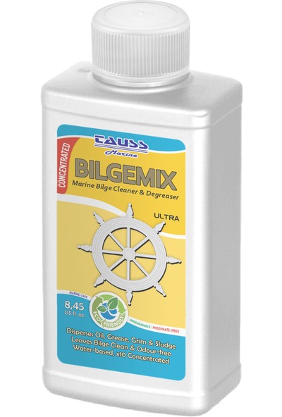 Tauss Marine Bılgemıx / Ultra (Konsantre Sintine & Yağ Temizleyici) 250 ml