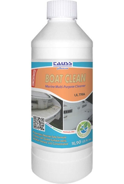 Tauss Marine Boatclean / Ultra (Genel Amaçlı Konsantre Yüzey Temizleyici) 500 ml
