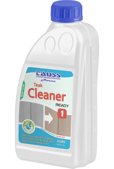 Tauss Marine Teak Cleaner / Ready (K. Hazır Tik Temizleyici) 1 Lt