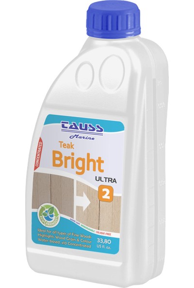 Tauss Marine Teak Brıght / Ultra (Konsantre Tik Parlatıcı) 1 Lt