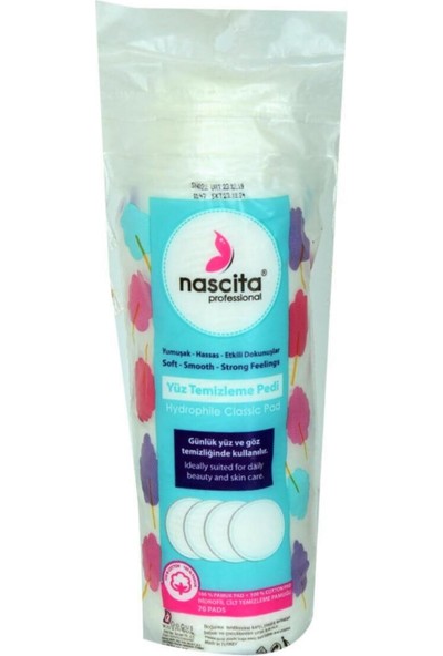 Nascita 70'li Yüz Temizleme Pedi 10 Adet Nascita 70'li Yüz Temizleme Pedi 10 Adet