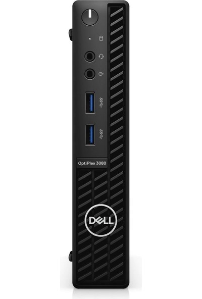 Dell Optiplex 3080MFF Intel Core I3 8GB 256GB SSD Freedos Mini Bilgisayar N012O3080MFF_U