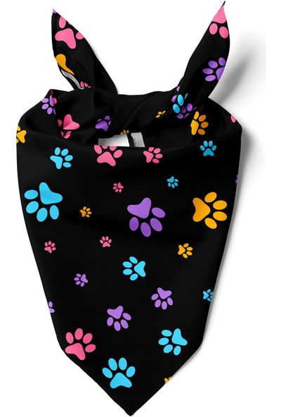 Köpek Bandana, Köpekler Için Yıkanabilir ve Ayarlanabilir Bandana Siyah Köpek Bandana, Köpekler Için Yıkanabilir ve Ayarlanabilir Bandana Siyah