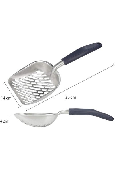 Kedi Kumu Küreği Metal