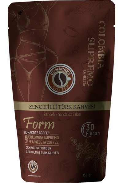Bonacres Form Zencefilli Diyet Kahve 15 Günlük Bonacres Form Zencefilli Diyet Kahve 15 Günlük