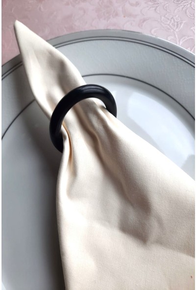 E-Sanat Evi 6 Adet Simple Halka Peçete Yüzüğü