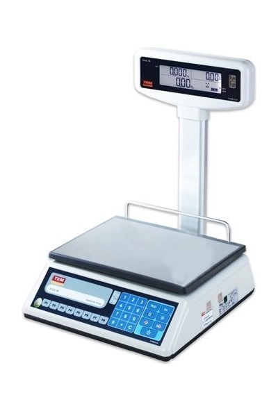 Tem Ege LCD T Boyun 15 kg x 2 / 5 gr Tutar Hesaplamalı Terazi Tem Ege LCD T Boyun 15 kg x 2 / 5 gr Tutar Hesaplamalı Terazi