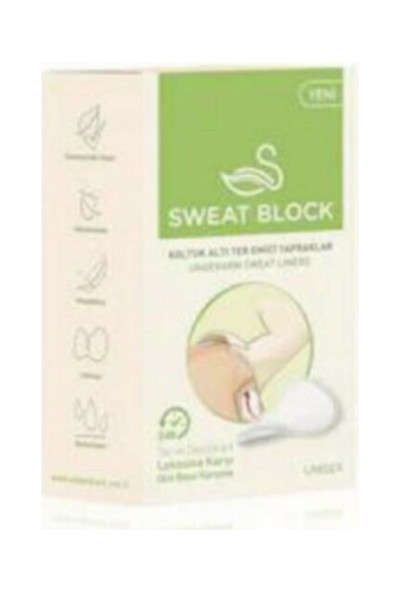 Sweat Block Koltuk Altı Pedi 10 Adet