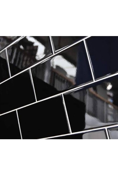Bien 10X20 Flat Parlak Siyah Duvar Seramiği (1 Kutu=0.8 M²) Bien 10X20 Flat Parlak Siyah Duvar Seramiği (1 Kutu=0.8 M²)