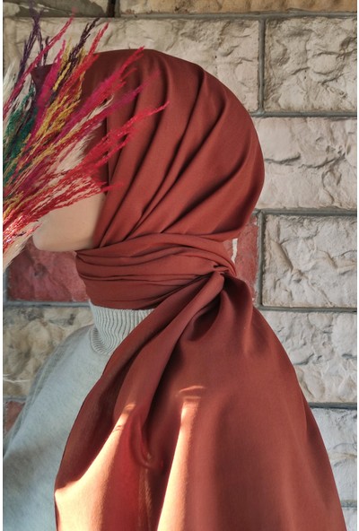 Karanfilden Pamuk Şal, Pamuklu Kadın Şal,açık Kahve, Rahat Kullanım