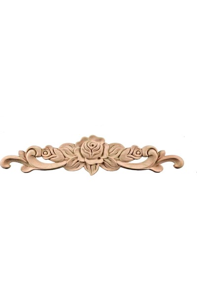 Altın İş 40 x 10 x 1 cm Ahşap Oymalı Boyanabilir Dekoratif Taç Motif Aplik Altın İş 40 x 10 x 1 cm Ahşap Oymalı Boyanabilir Dekoratif Taç Motif Aplik