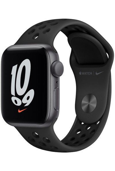 Apple Watch Nike Se Gps, 40MM Uzay Grisi Alüminyum Kasa ve Antrasit/siyah Nike Spor Kordon MKQ33TU/A