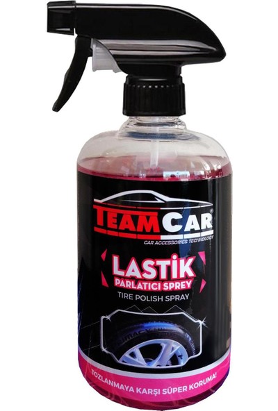 Team Car Ultra Parlak Lastik ve Tampon Parlatıcı 500 ml Team Car Ultra Parlak Lastik ve Tampon Parlatıcı 500 ml