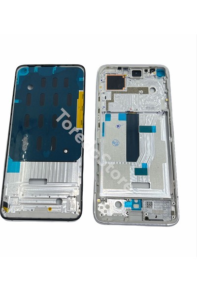 Toredo Store Xiaomi Mi 10T Pro Orta Kasa Ekran Çıtası Gümüş