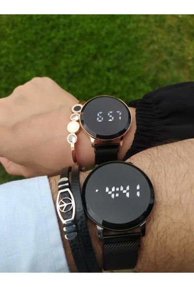Melos World Ricardo LED Çift Kol Saatleri Sevgili Saati Dokunmatik Ekranlı Saat Melos World Ricardo LED Çift Kol Saatleri Sevgili Saati Dokunmatik Ekranlı Saat