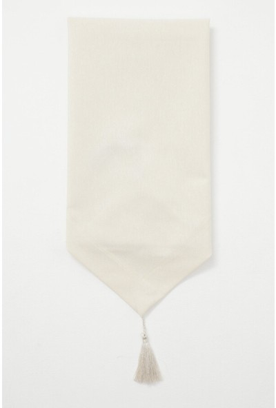 Favora Favora Püsküllü Runner 40 x 150 - Krem Favora Favora Püsküllü Runner 40 x 150 - Krem