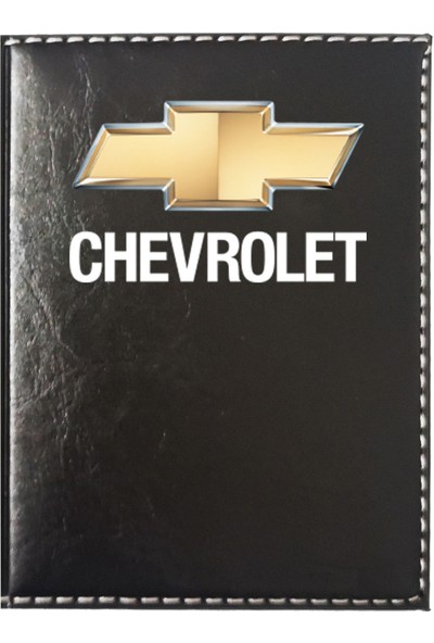 Promosyon Denizi Chevrolet Siyah Ruhsat Kabı