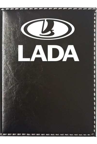 Promosyon Denizi Lada Logolu Siyah Ruhsat Kabı