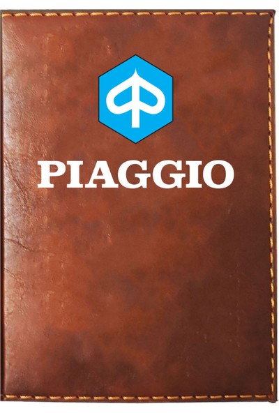 Promosyon Denizi Pıaggıo Logolu Taba Ruhsat Kabı Promosyon Denizi Pıaggıo Logolu Taba Ruhsat Kabı