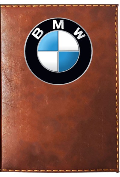 Promosyon Denizi Bmw Logolu Taba Ruhsat Kabı