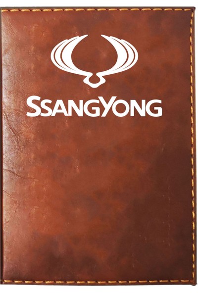 Promosyon Denizi Sangyoung Logolu Taba Ruhsat Kabı