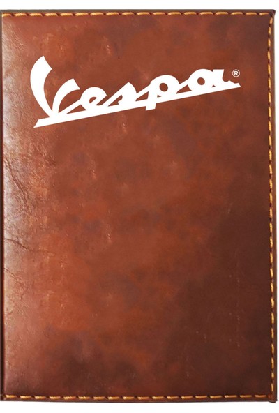 Promosyon Denizi Vespa Logolu Taba Ruhsat Kabı Promosyon Denizi Vespa Logolu Taba Ruhsat Kabı