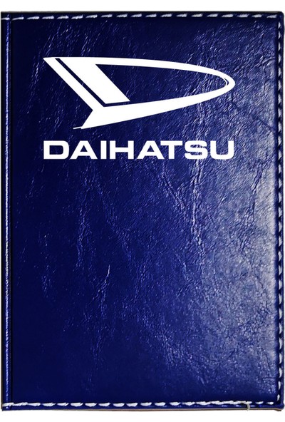 Promosyon Denizi Daıhatsu Logolu Lacivert Ruhsat Kabı