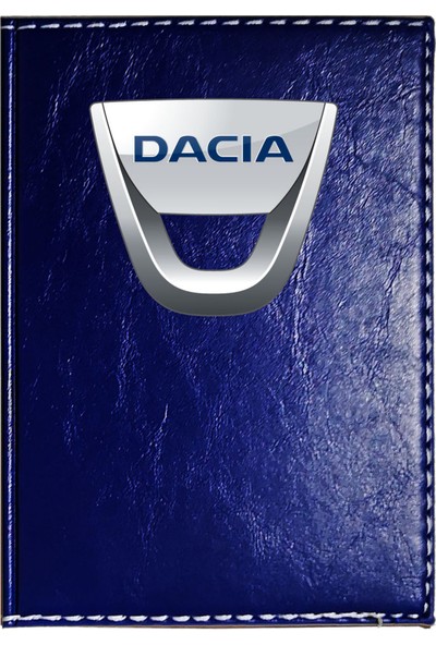 Promosyon Denizi Dacıa Logolu Lacivert Ruhsat Kabı