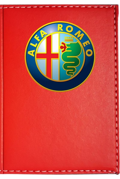 Promosyon Denizi Alfaromeo Logolu Kırmızı Ruhsat Kabı Promosyon Denizi Alfaromeo Logolu Kırmızı Ruhsat Kabı
