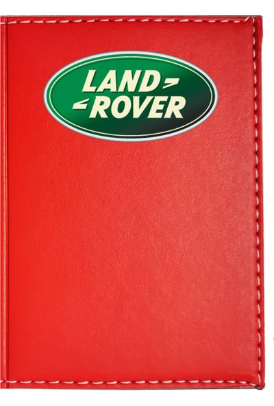 Promosyon Denizi Land Rover Logolu Kırmızı Ruhsat Kabı Promosyon Denizi Land Rover Logolu Kırmızı Ruhsat Kabı