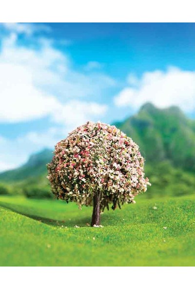 Eshel Pamuk Çiçekli Ağaç 5,5 cm 2 Adet