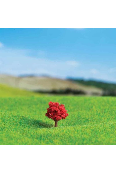 Eshel Kırmızı Renkli Bodur Ağaç 2,5 cm 6 Adet Eshel Kırmızı Renkli Bodur Ağaç 2,5 cm 6 Adet