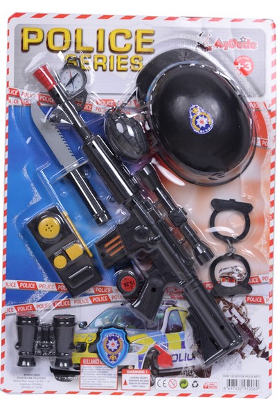 Aydede Oyuncak Buyuk Polis Seti